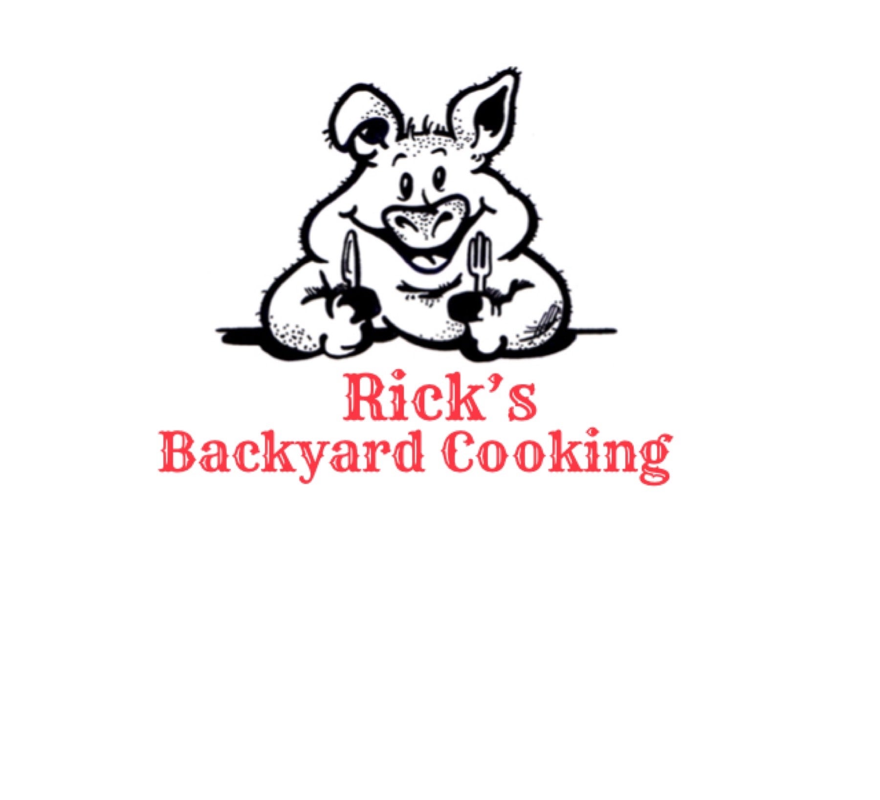 REDNECK RICK BACKYARD COOKING logo